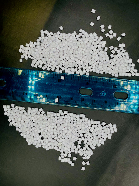 White PET Pellets – PlasticPellets4Fun
